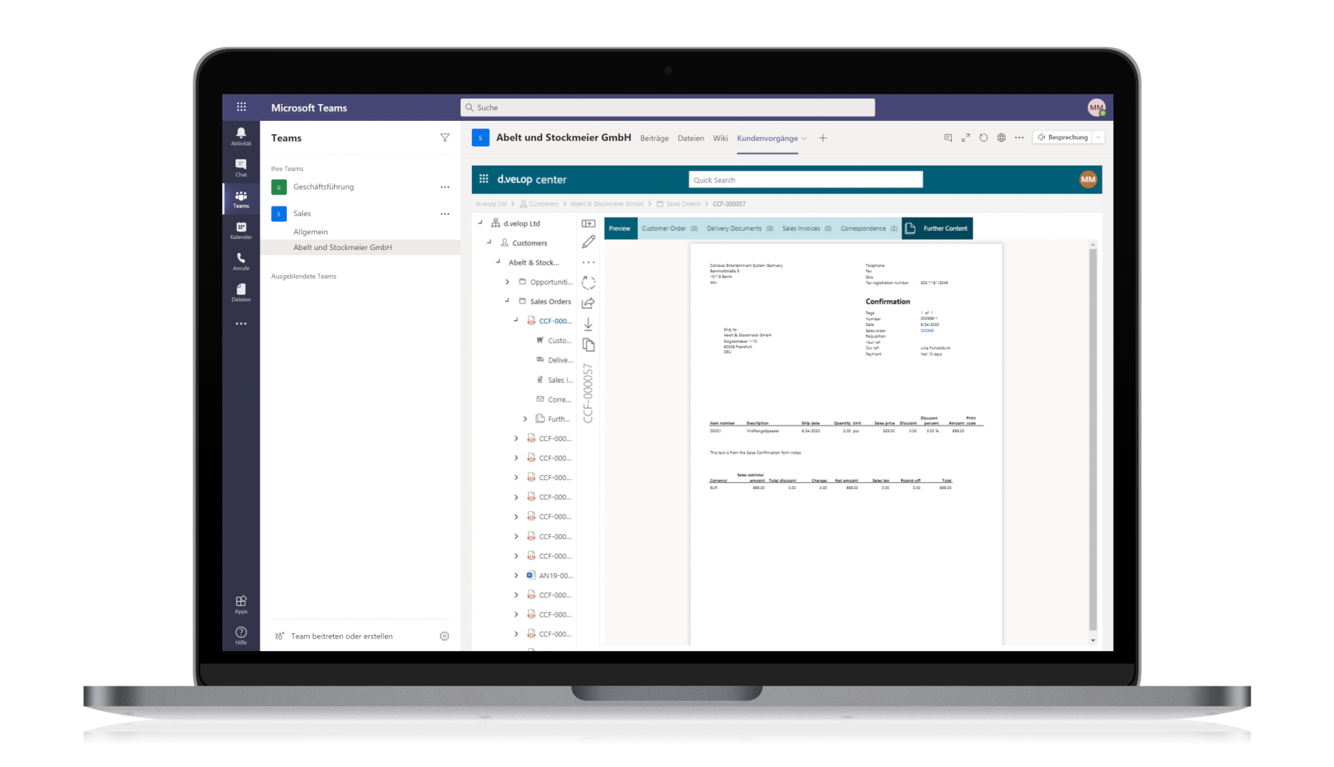 d.velop documents for Microsoft 365 | d.velop store