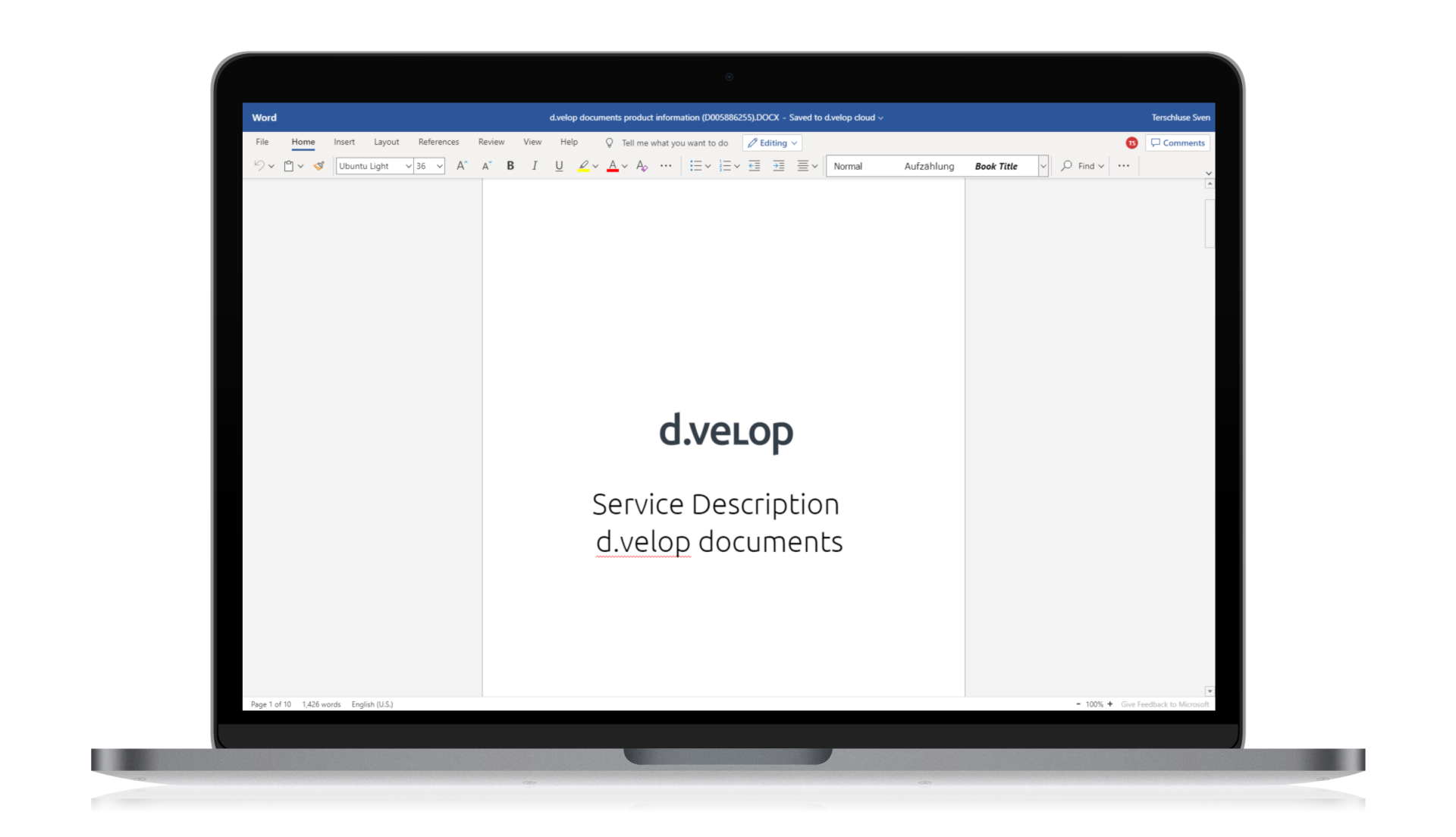 Microsoft 365™ Office apps integration | d.velop store