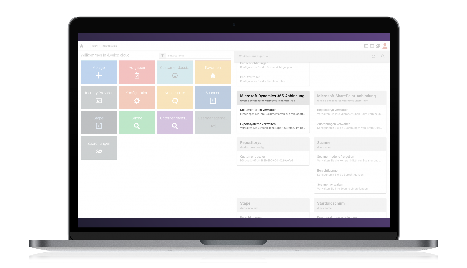 d.velop connect for Microsoft Dynamics 365 | d.velop store